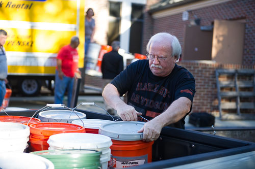 UMCOR Cleaning Buckets arrive from North Georgia - South Carolina UMC