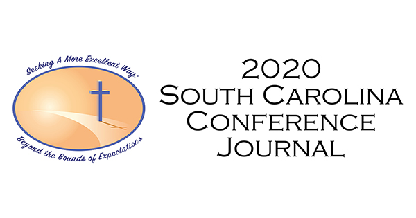2020 South Carolina Conference Journal - South Carolina UMC