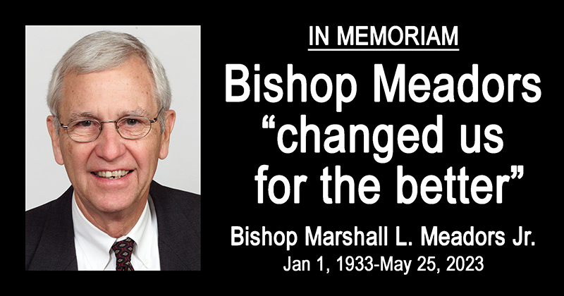 Bishop Meadors "changed us for the better" - South Carolina UMC