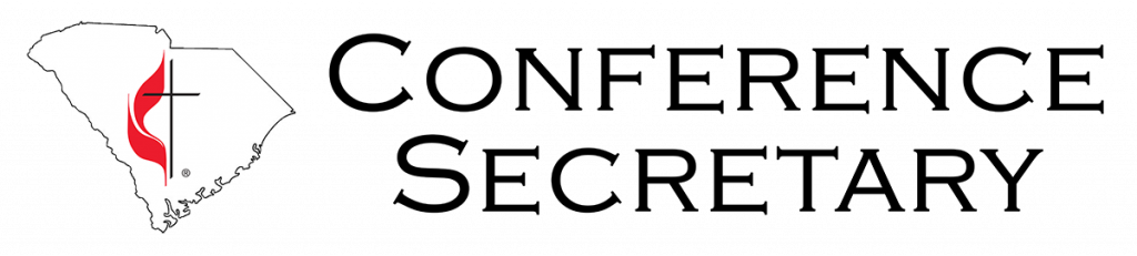 Conference Secretary-Pre 2024 - South Carolina UMC