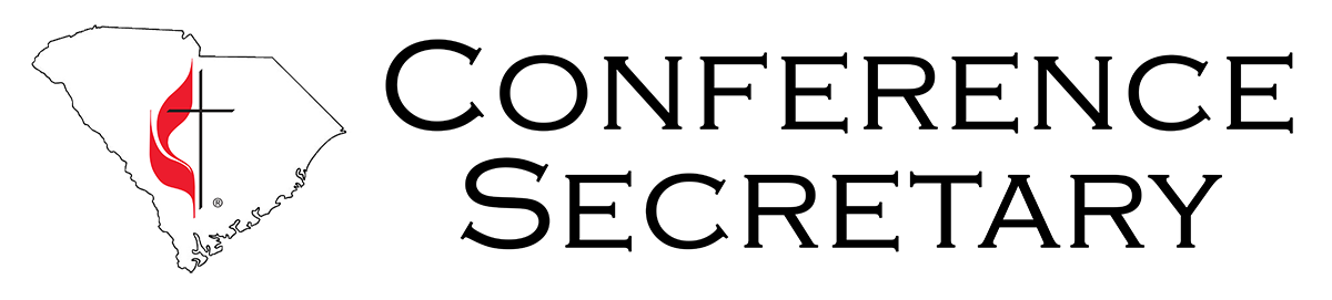 Conference Secretary-Pre 2024 - South Carolina UMC