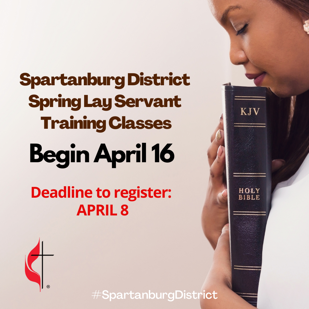 Spartanburg District Lay Servant Classes - South Carolina UMC