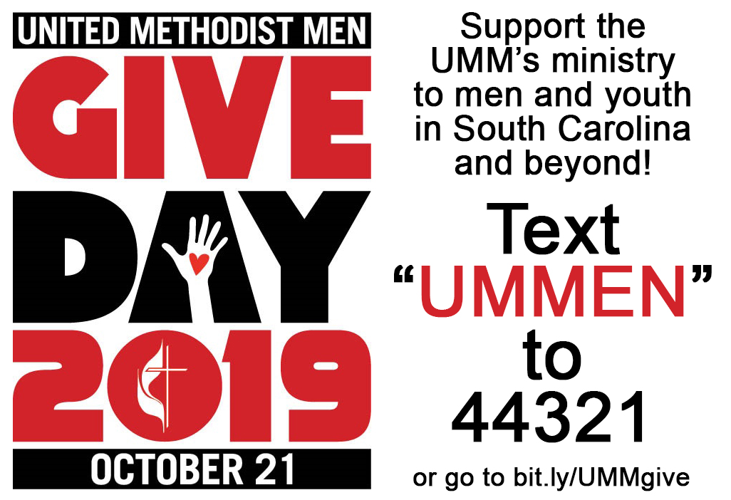 Support UMM Give Day on Oct. 21 - South Carolina UMC