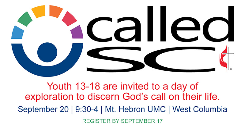 CalledSC: Day of Discernment for Youth - South Carolina UMC