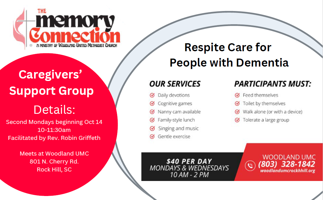 The Memory Connection Respite Care - South Carolina UMC